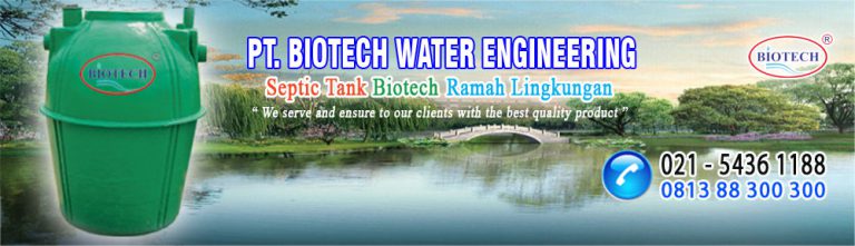 Septic Tank Biotech type BT – Series – IPAL Biotech